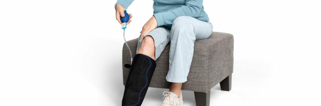 PneumaSox compressietherapie bij veneuze ulcus cruris